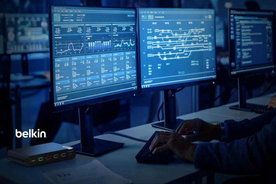 ClearCube - Belkin MulitClave Secure KVM Switch With ClientCube